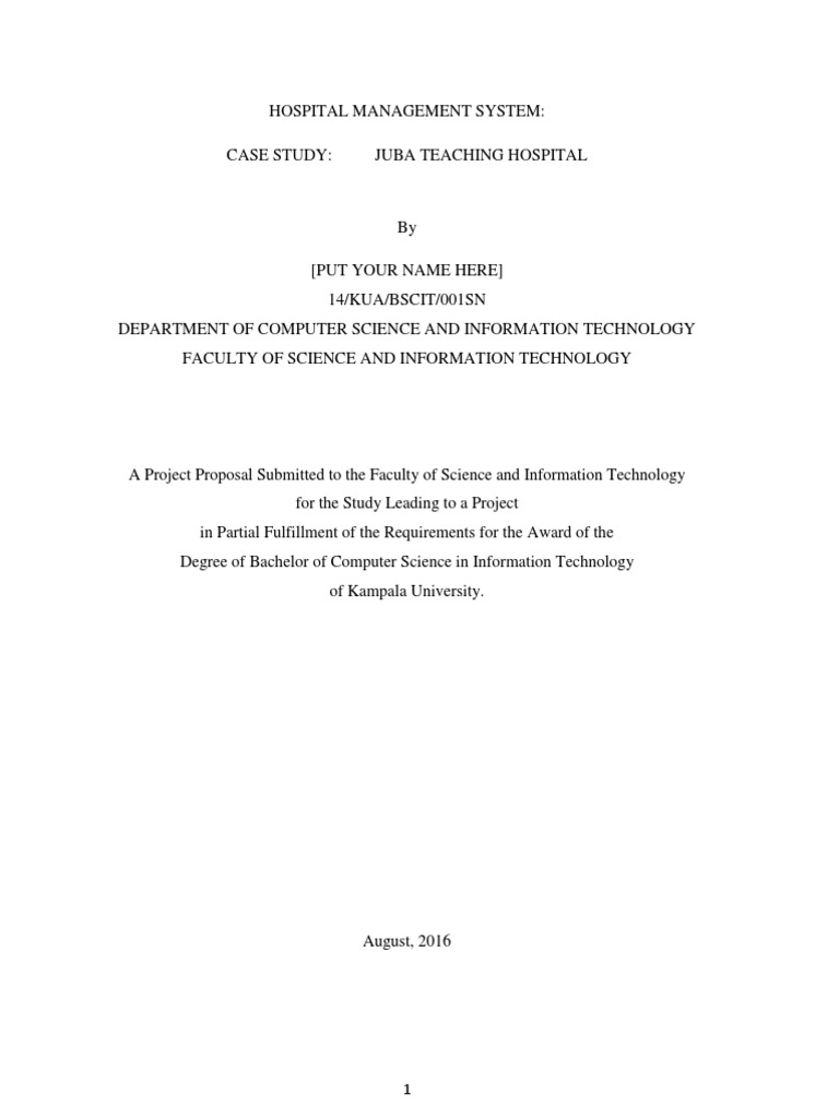 Hospital Management System | PDF | Electronic Health Record | Hospital