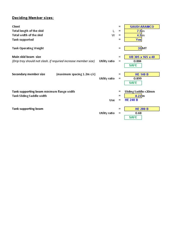 Structural Member Verification | PDF | Aerospace Engineering | Analysis