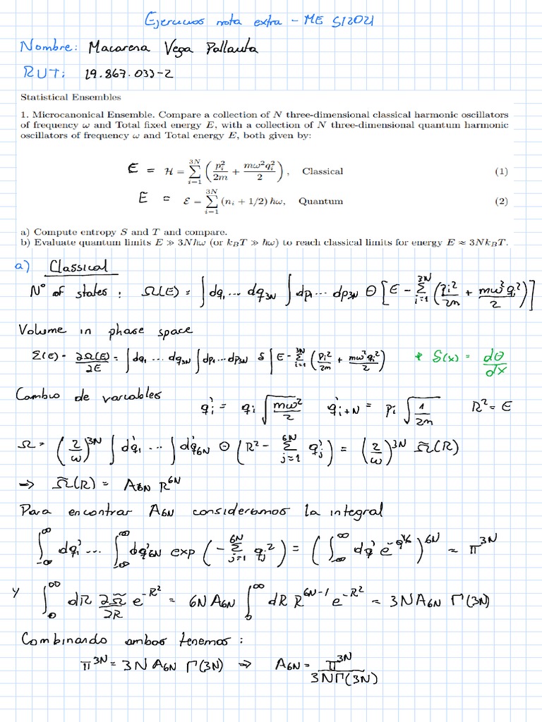 Ejercicios Nota Extra - Macarena Vega | PDF
