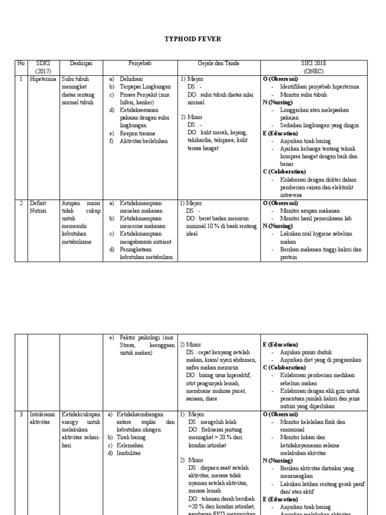 SDKI Dan SIKI | PDF