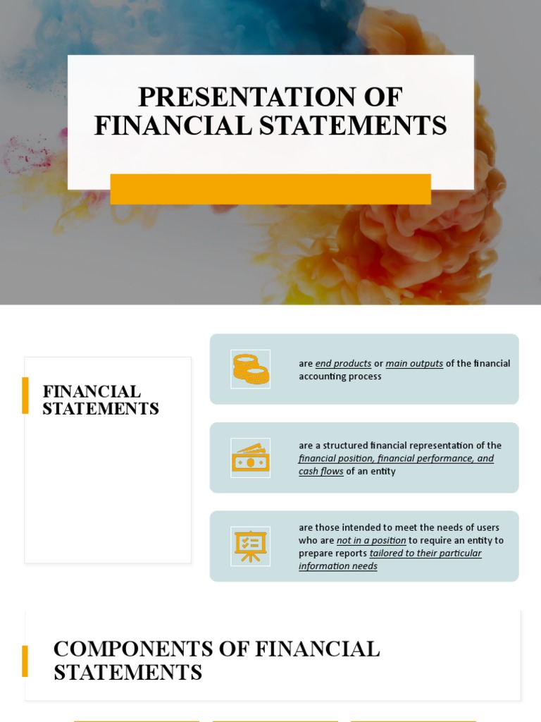Presentation of Financial Statements | PDF | Income Statement | Income