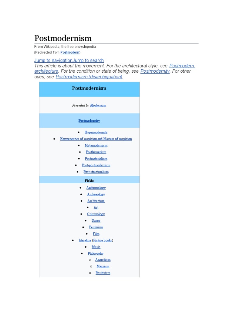 Postmodernism | PDF | Postmodernism | Semiotics