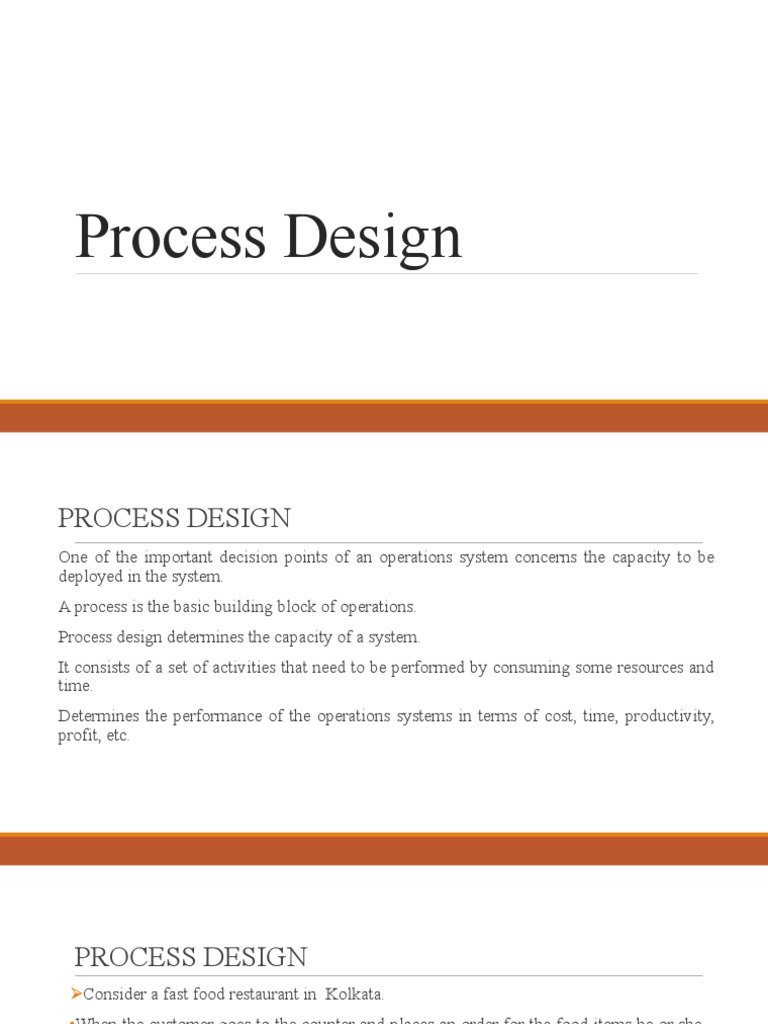 Process Design Session 5 and 6 | PDF | Inventory | Labour Economics