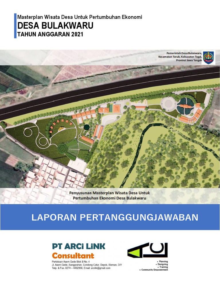 Rev.1 - LAPORAN PERTANGGUNGJAWABAN - Masterplan Wisata Desa Untuk Pertumbuhan Ekonomi Desa ...