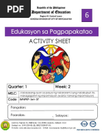 Grade 6 ESP Module 2 Final | PDF