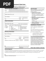 QIC Claim Form Reimbursement | PDF | Patient | Physician