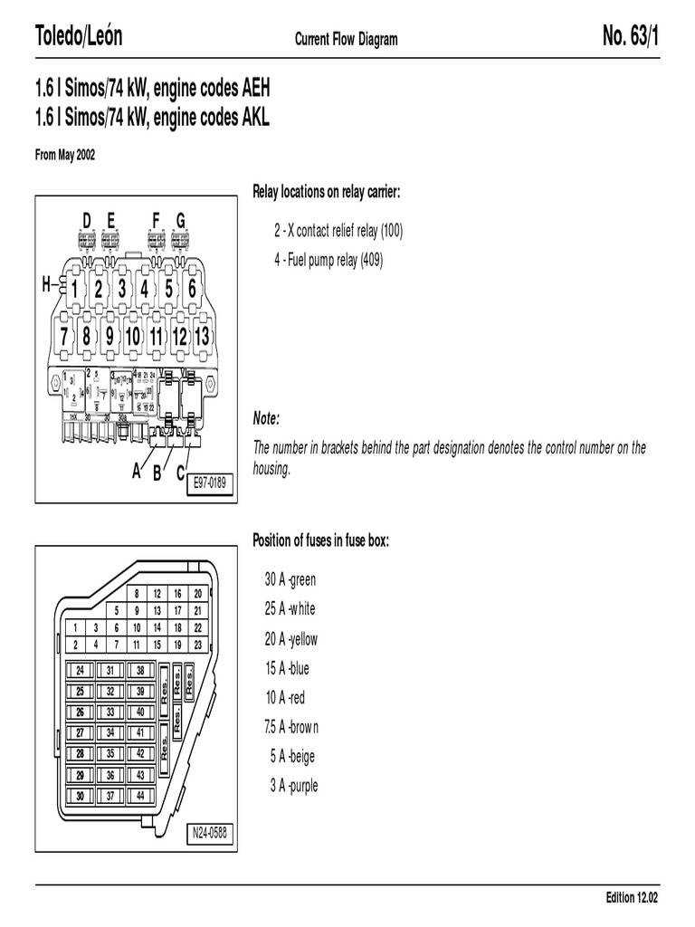 1.6 L Simos-74 KW, Engine Codes AEH, AKL | PDF