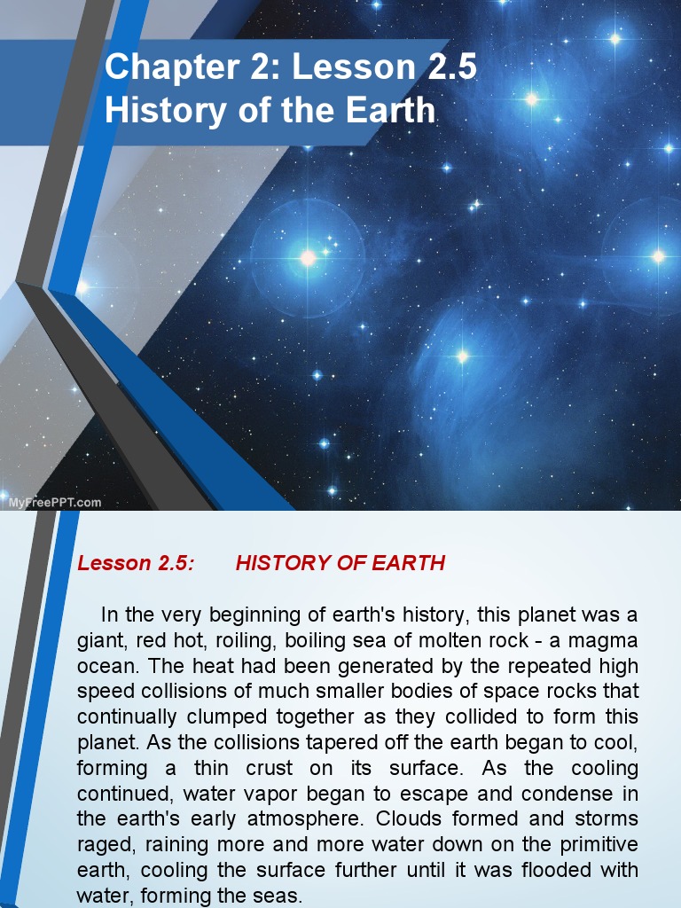 Earth's Formation and Early Life | PDF