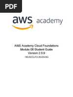 AWS Academy Cloud Foundations Module 08 Student Guide | PDF | Amazon ...