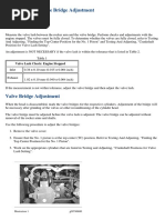 Valve Clearance Adjustment Guide | PDF | Rotating Machines | Propulsion