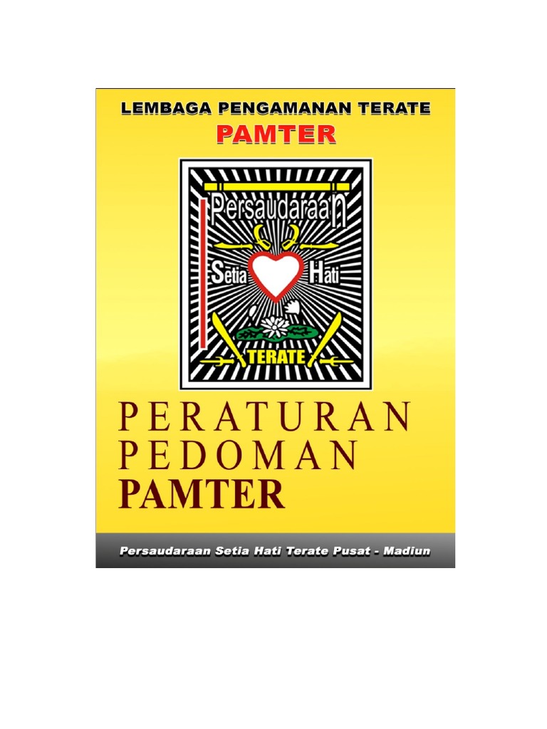 Aturan Pamter PSHT Pusat | PDF