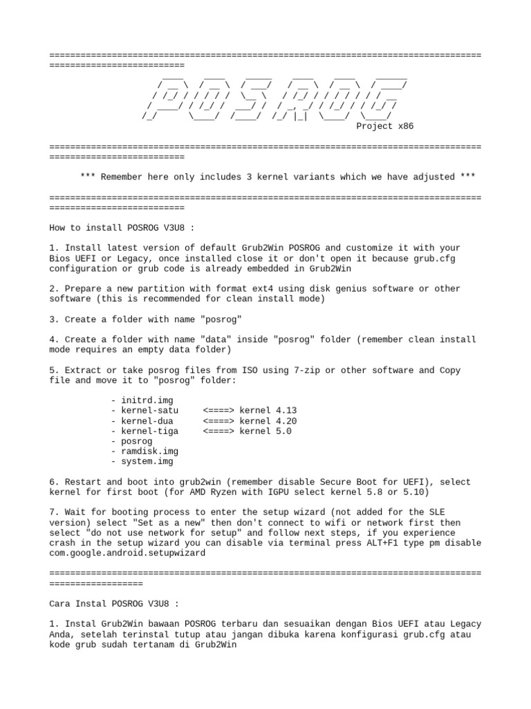 How To Install POSROG | PDF | Software Development | Computer Science