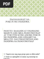 Fil 5 - Palipat o Katawanin 1 | PDF
