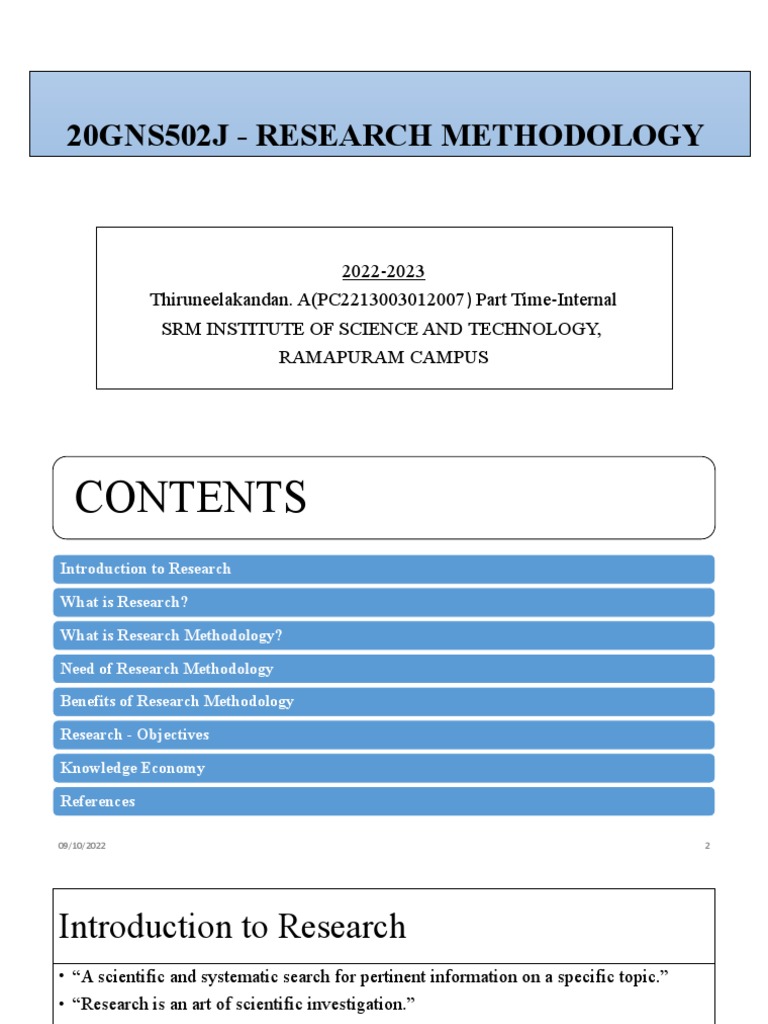 UNIT 1 Research Methodology | Download Free PDF | Scientific Method ...