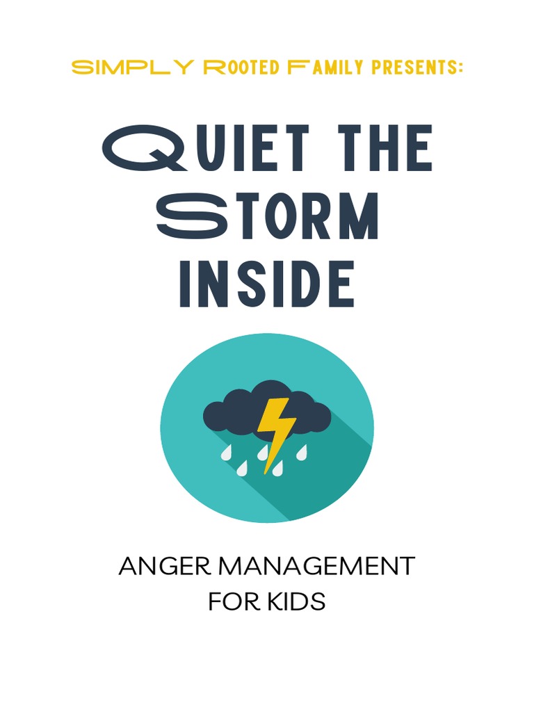 Calm The Storm Inside EWorkbook | PDF