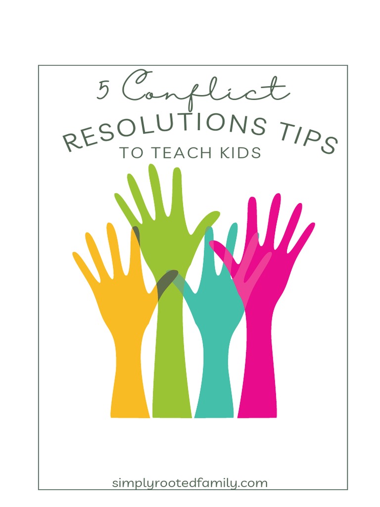Conflict Resolution Skills | PDF