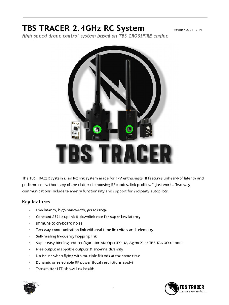 Tbs Tracer Manual | PDF