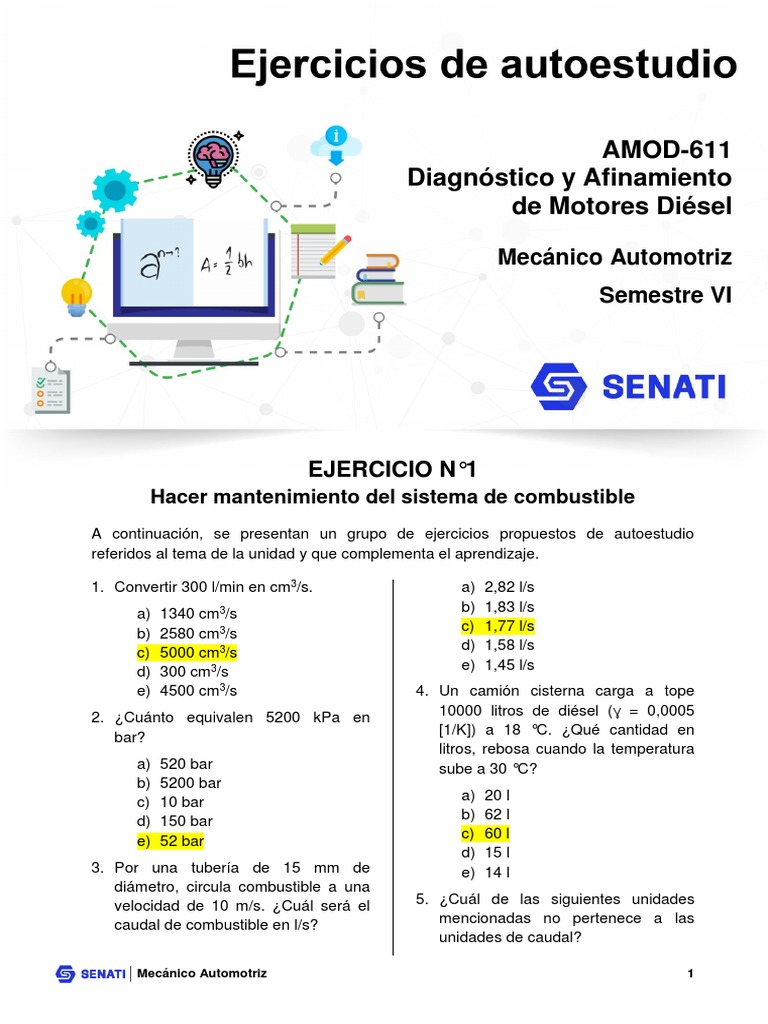 Amod Amod-611 Ejercicio T001 | PDF