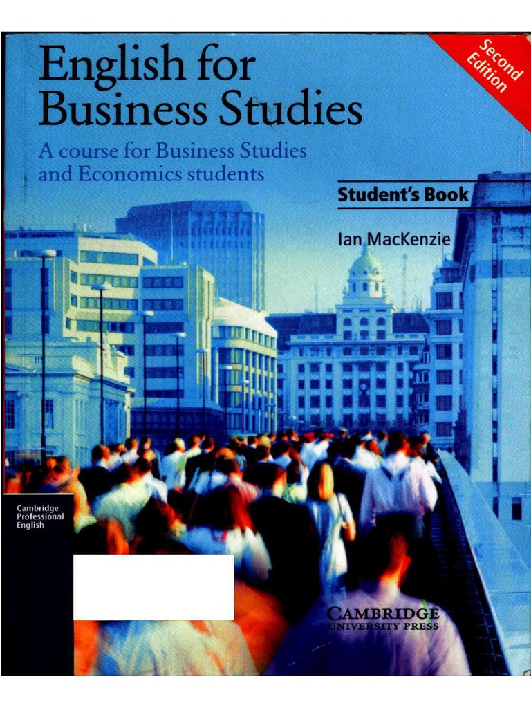 (ENGLISH BUSINESS) English For Business Studies Student's Book ( | PDF