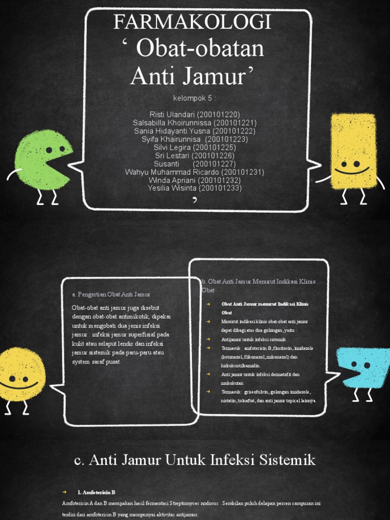 Obat Anti Jamur: Golongan dan Efek Samping | PDF
