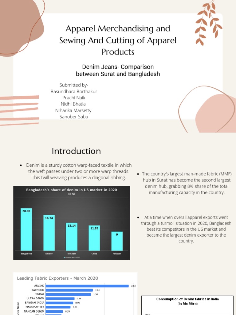 Apparel Merchandising and Sewing and Cutting of Apparel Products | PDF ...