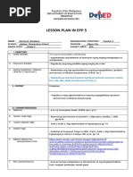 ESP 10 - WLP - QUARTER 1 - Module 4 | PDF