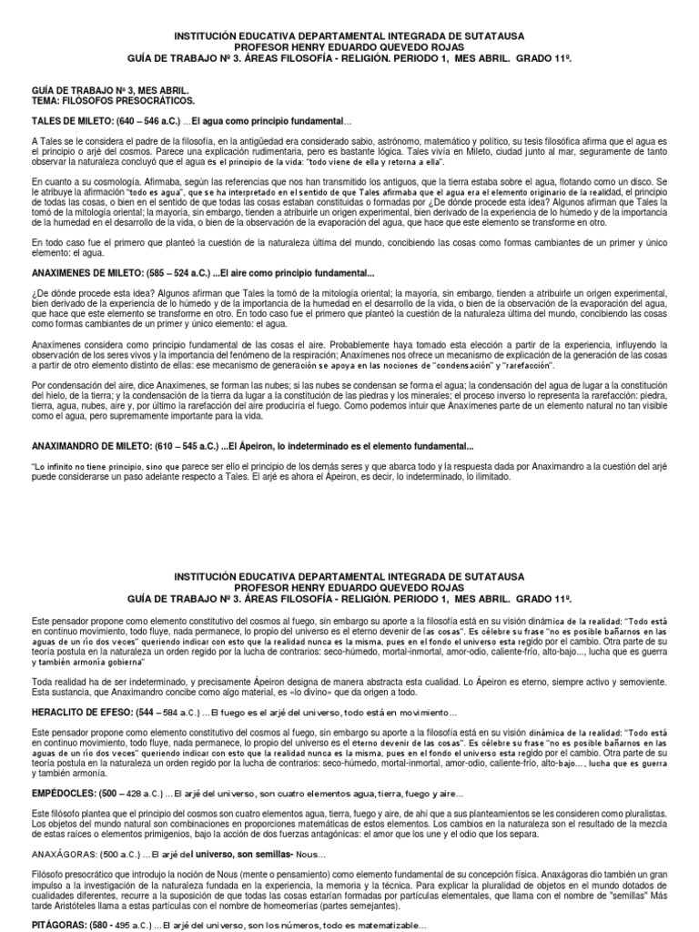 Aec P1 G3 F11 | PDF | Metafísica