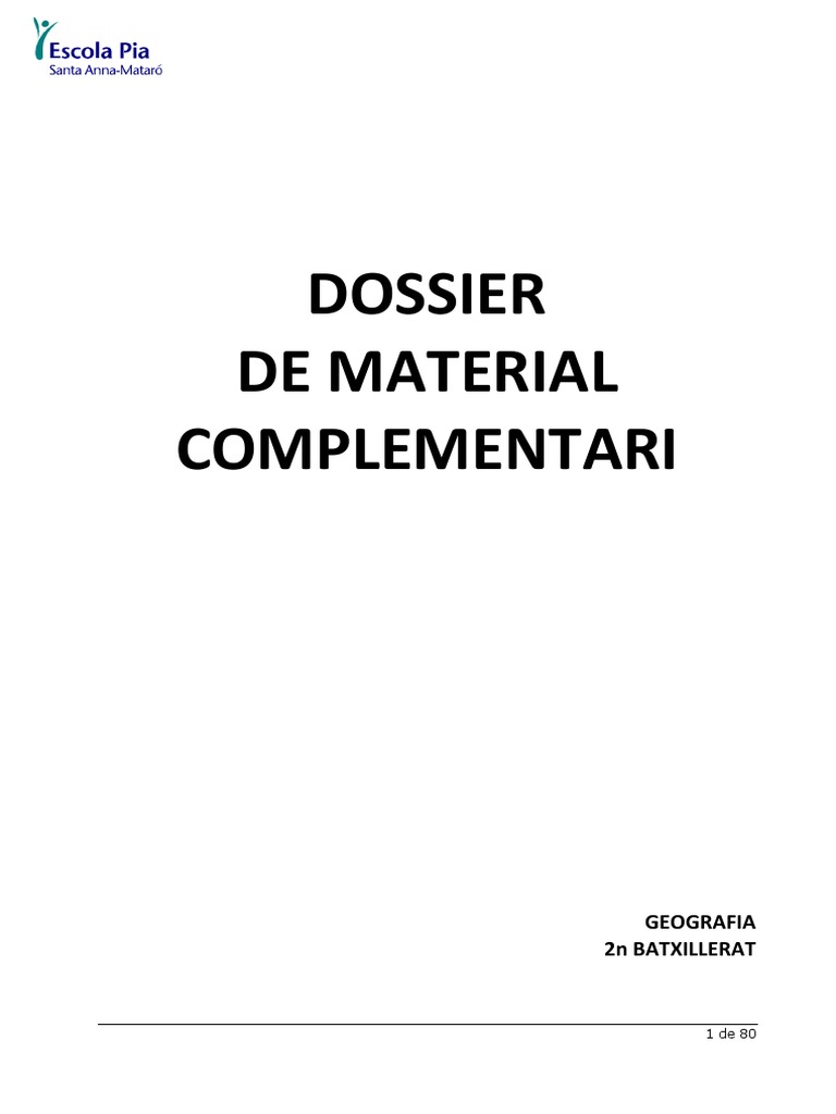 Material Complementari 21-22 | PDF
