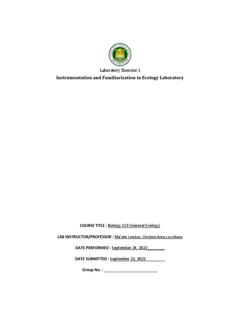 Biology Lab Equipment and Their Uses | PDF | Humidity | Laboratories