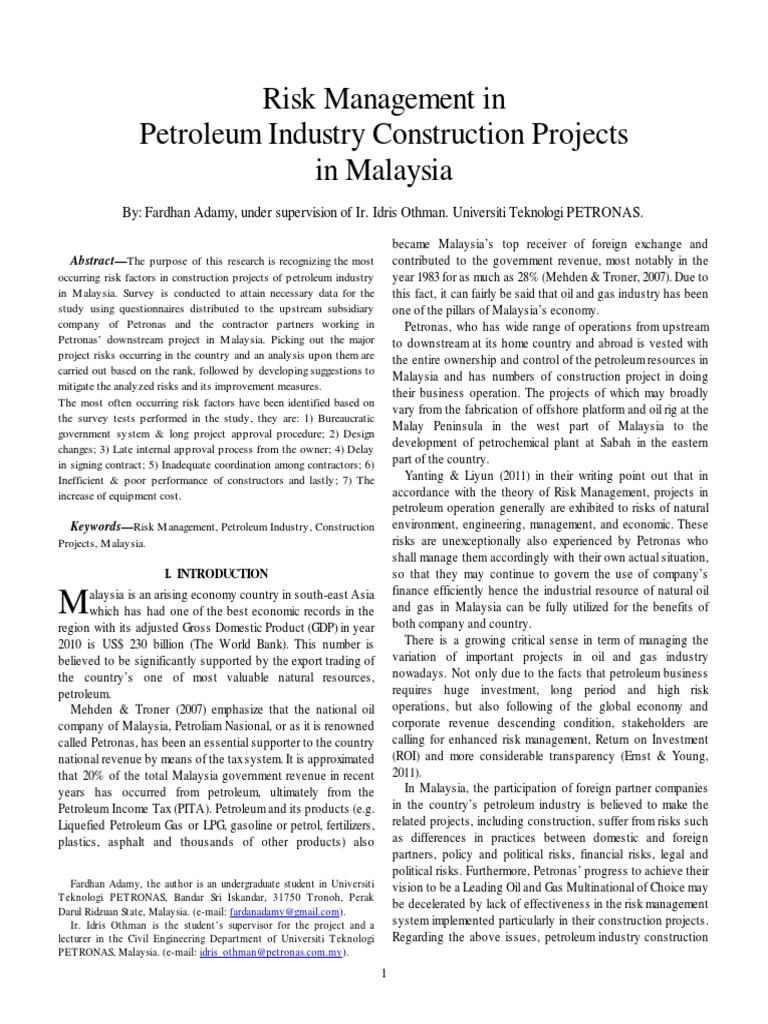 Technical Paper FYP - FardhanAdamy | PDF | Business | Technology ...