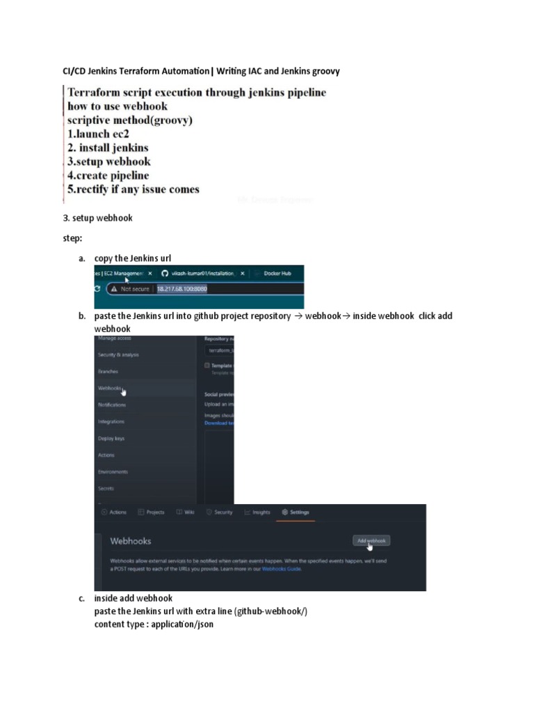 CICD Jenkins Terraform Automation | PDF | Information Technology Management | Computing