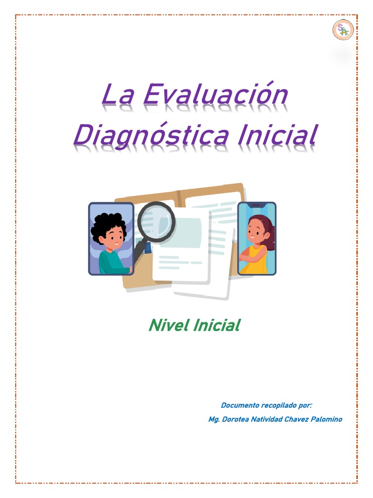 La Evaluación Diagnóstica Inicial Soan Pdf Evaluación Aprendizaje
