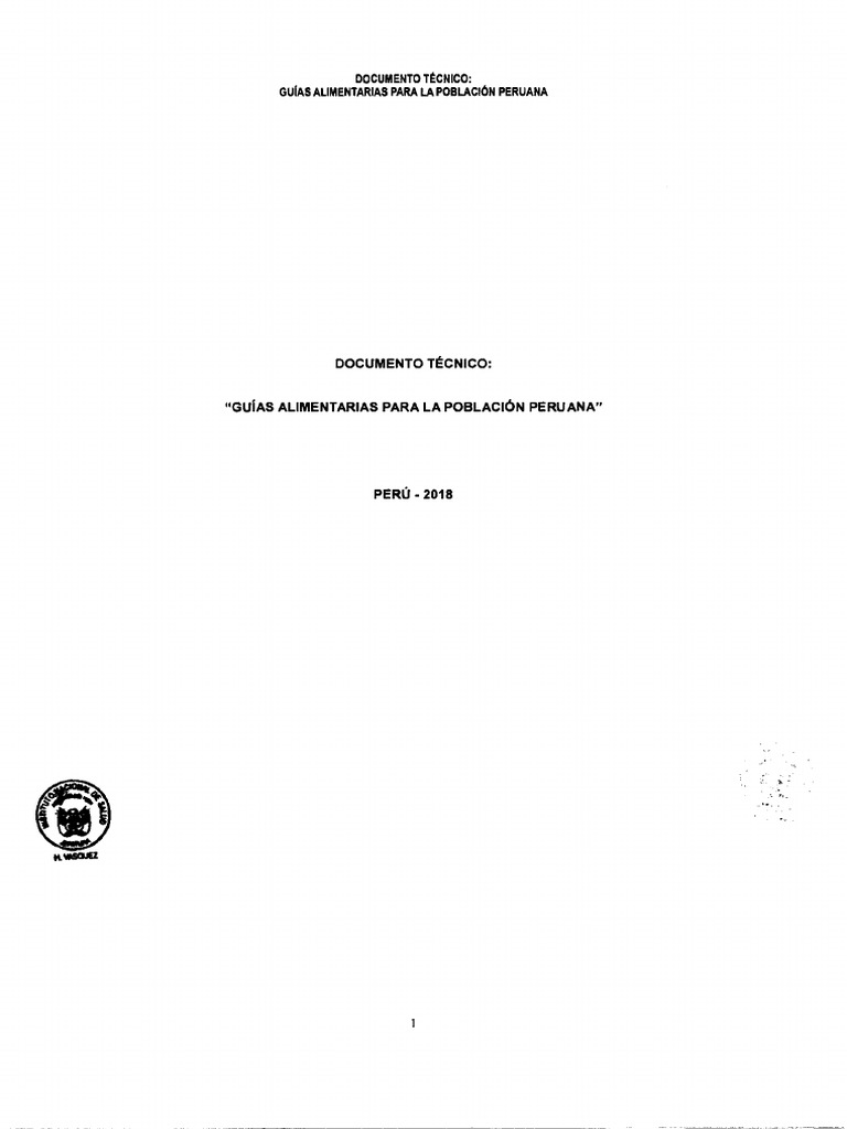 RM - 1353 2018 Minsa | PDF