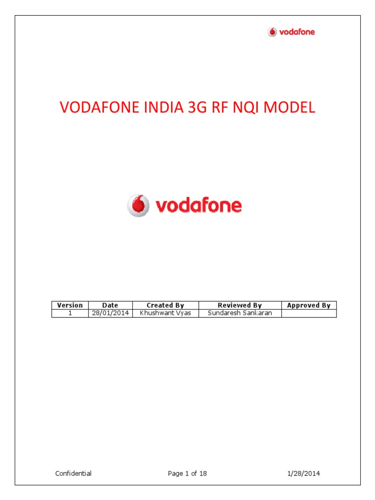 3G RF NQI Model | PDF | High Speed Packet Access | 3 G