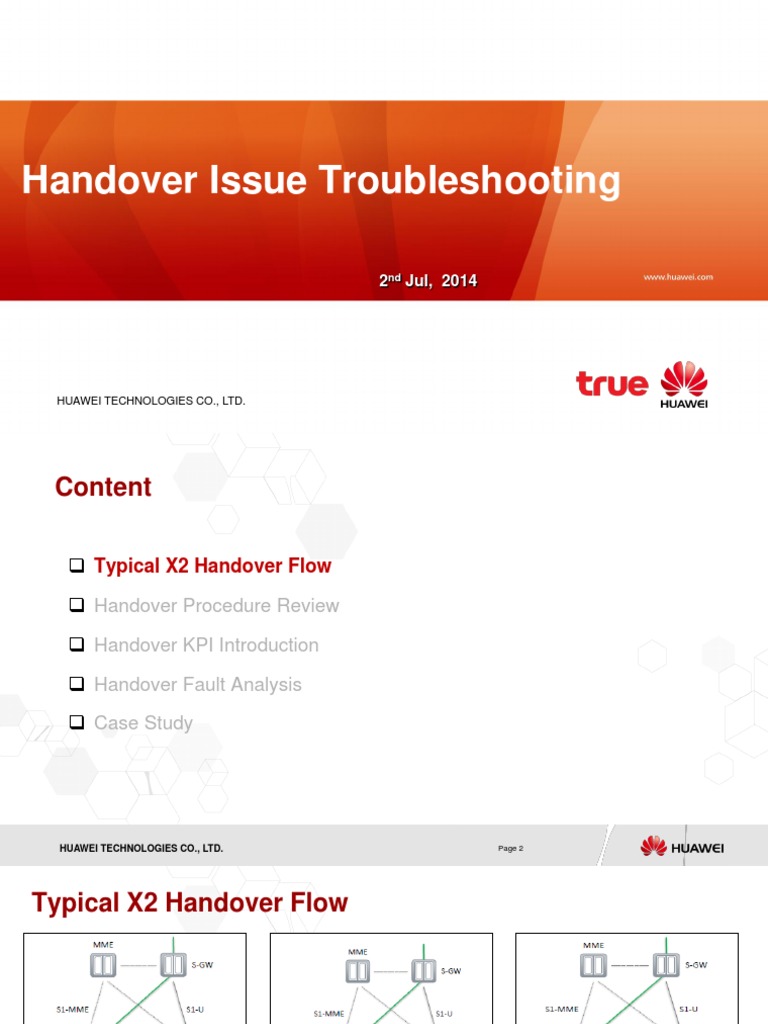 True Launch Assurance Training - Handover Issue | PDF | Mobile Technology | Telecommunications ...