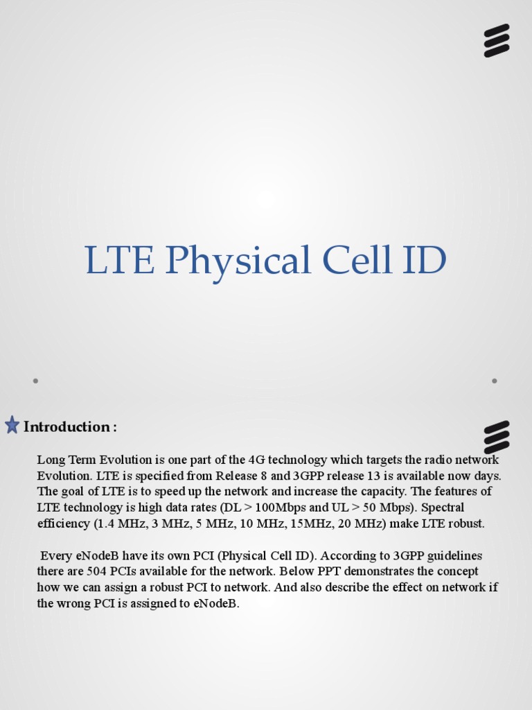 LTE PCI RSI Planning Tool | PDF | Duplex (Telecommunications) | Radio