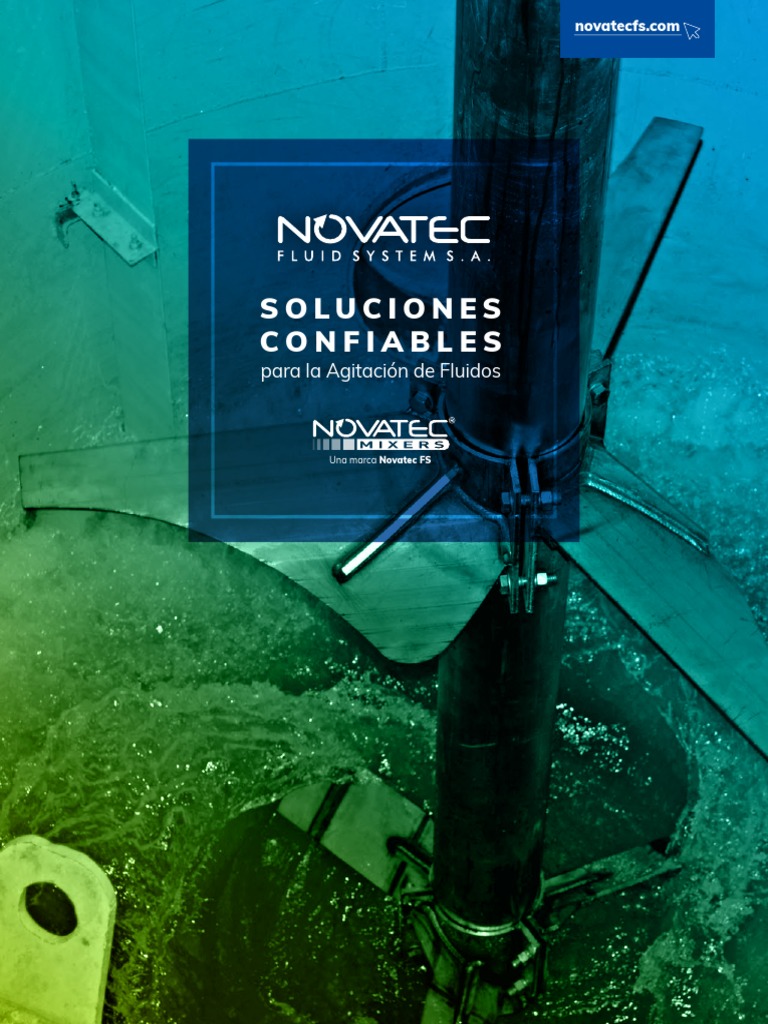 Novatec Agitadores Mecanicos Industriales | PDF