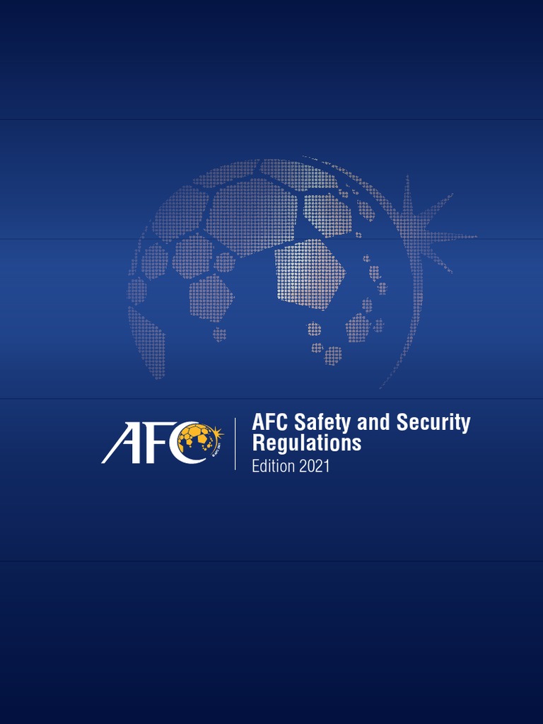Afc Safety and Security Regulations Edition 2021 | PDF | Security Guard ...