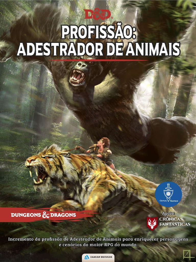 Profissões DND - Adestrador de Animais 3a Edição | PDF