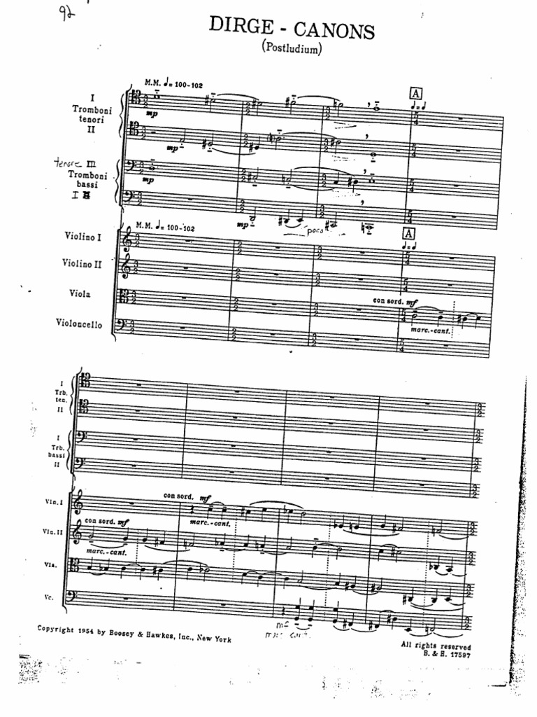Dirge - Canons | PDF