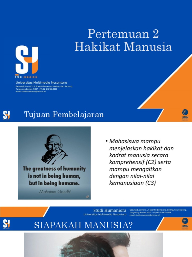 Hakikat Manusia | PDF