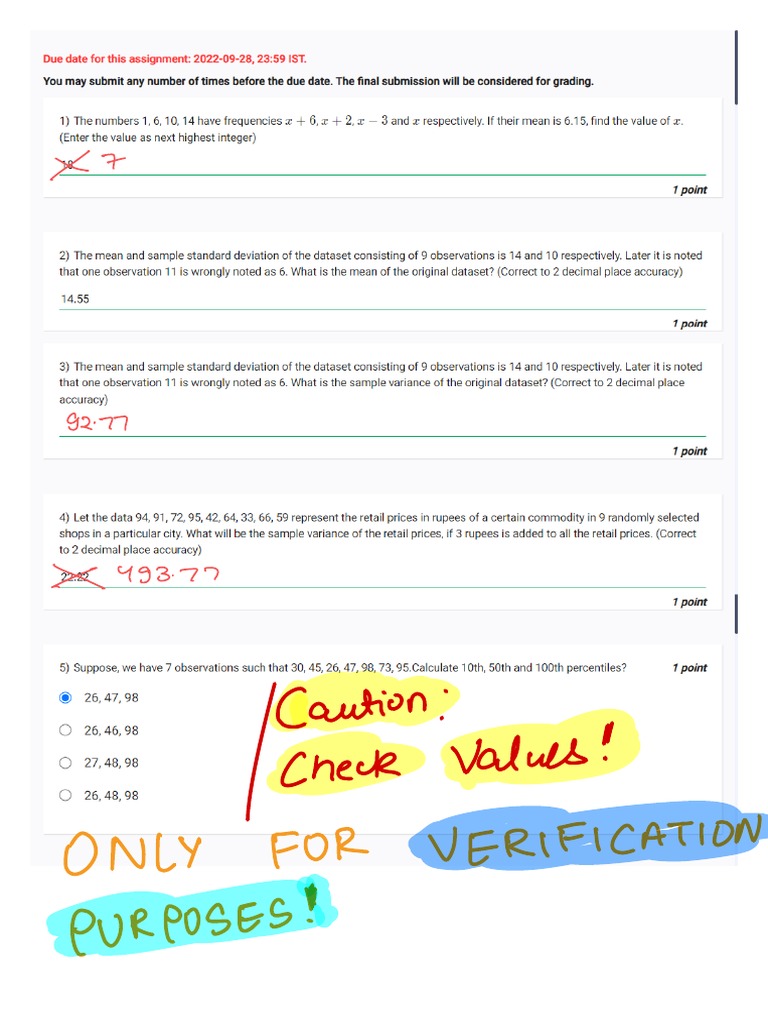Solutions To GA Statistics Week-3 | PDF | Quartile | Statistical Analysis