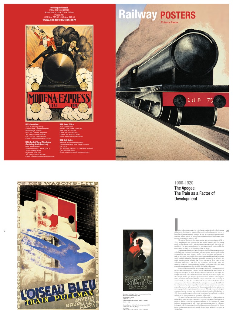 Railway Posters (Sample) | PDF | Locomotives | Rail Transport
