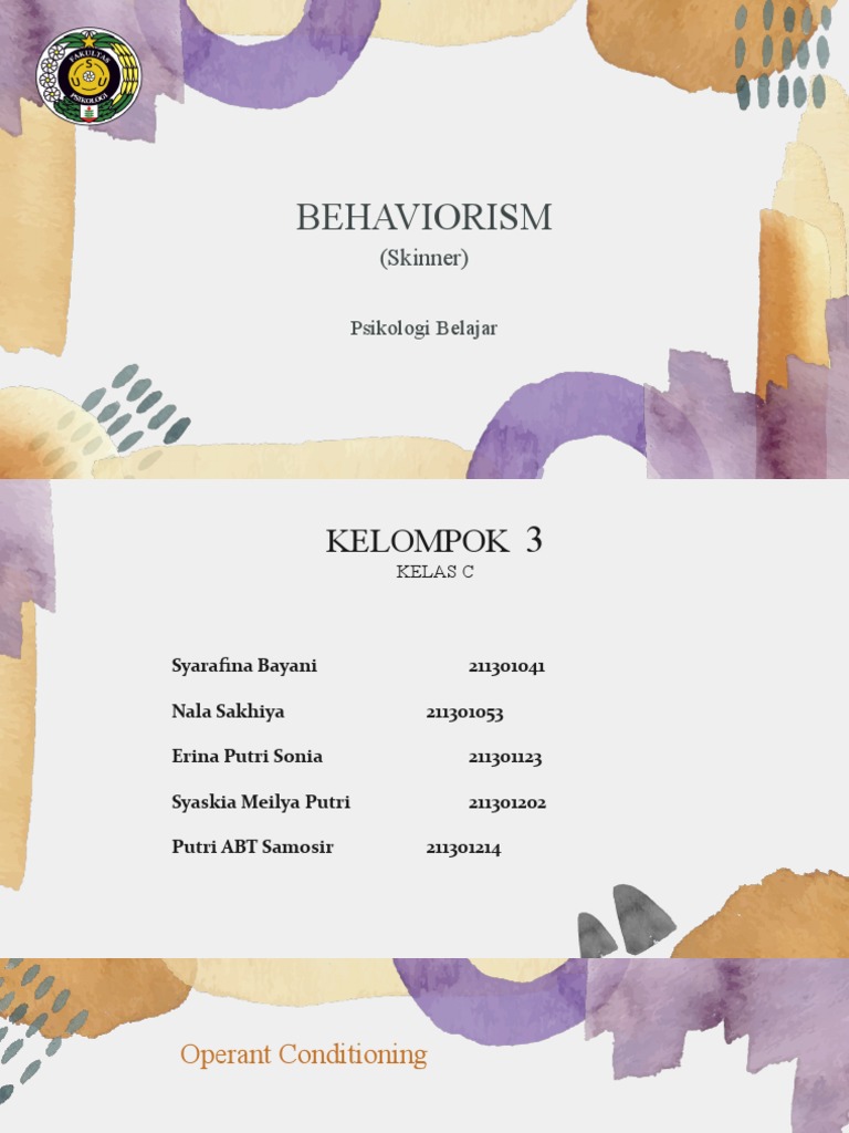 Behaviorism (Skinner) | PDF