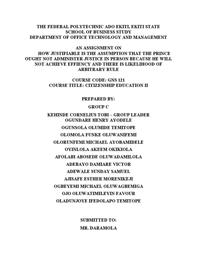 Understanding Arbitrary Rule in Law | PDF | Rule Of Law | Standard Of ...