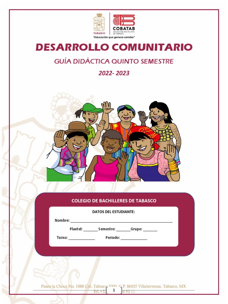 Desarrollo Comunitario | PDF | Planificación | Comportamiento