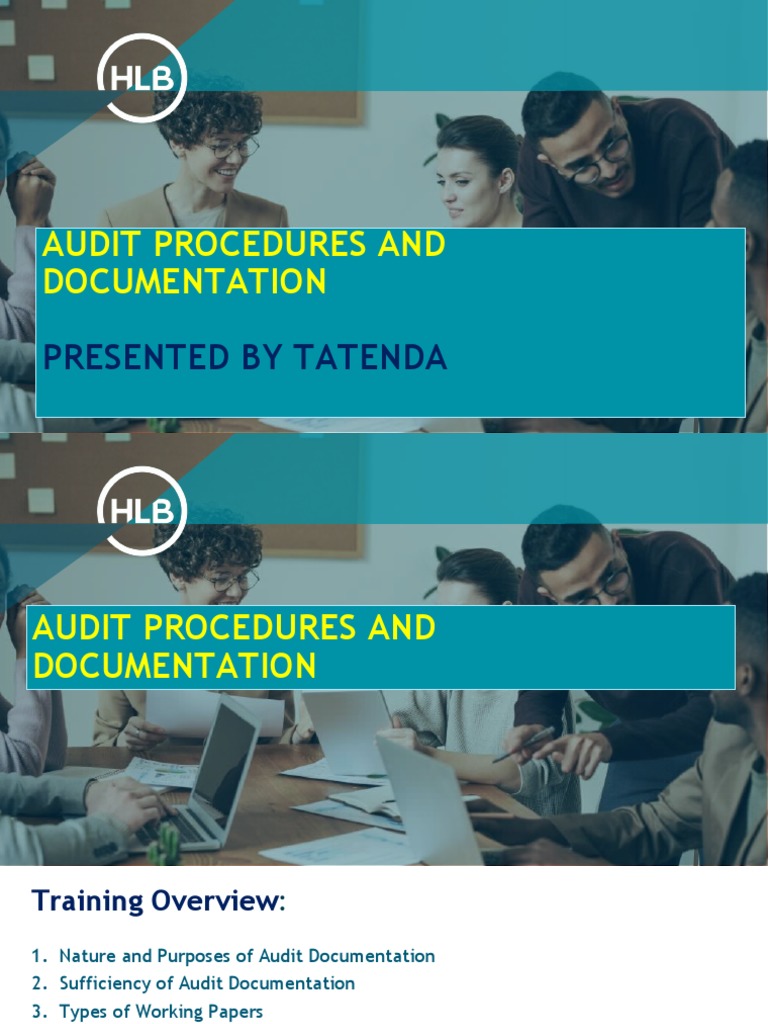 HLB - Audit Procedure and Documentation, by Tatenda - 22.07.2022 | PDF ...