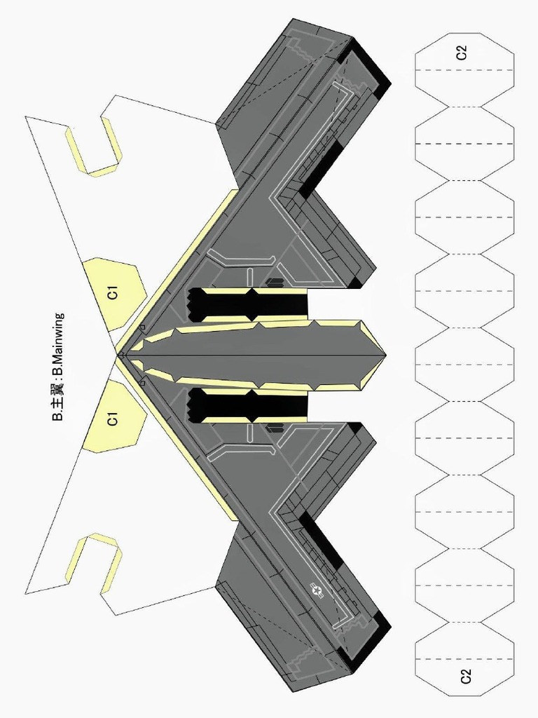 B-2 Spirit Papercraft | PDF