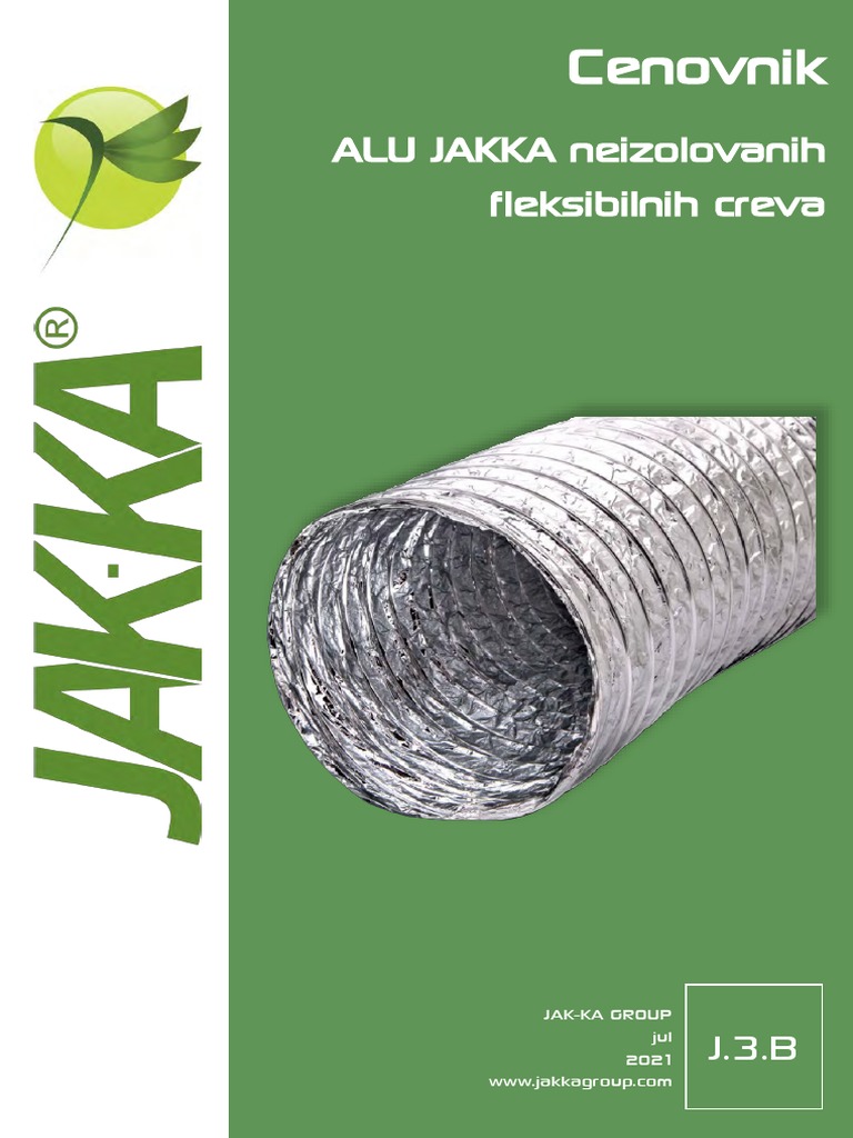 Cenovnik j3 Alu Jakka Fleksi Creva | PDF