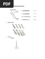 Cesarean Section Instruments | PDF